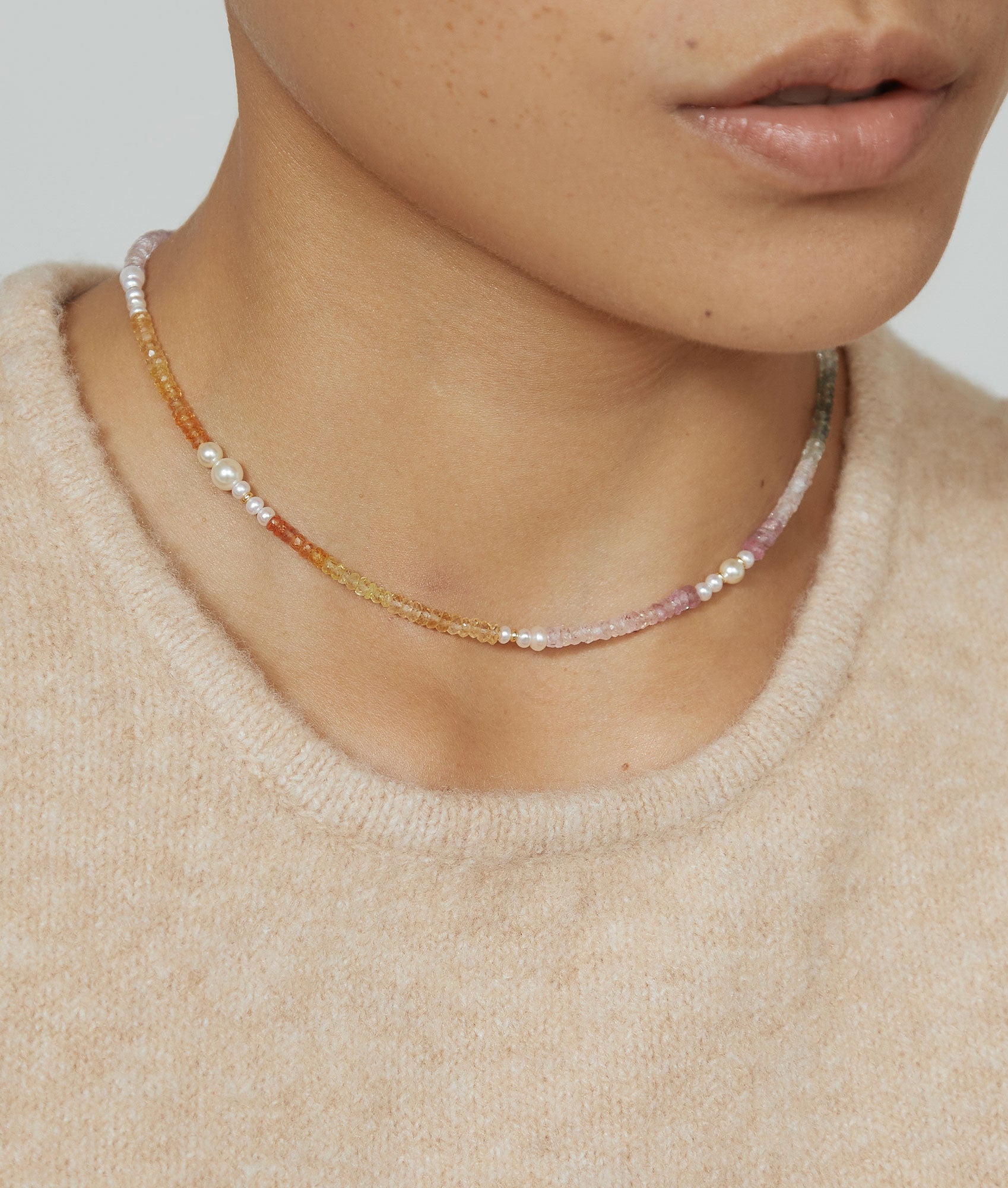 Ella Gemstone Necklace - SHOP SHASHI