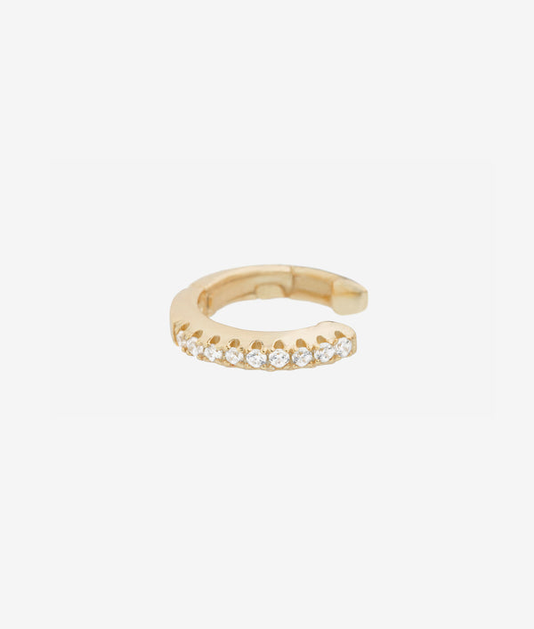 Pave Hinge Cuff Ear Cuff - Earrings | Ear Cuffs by S H A S H I - SHOP ...