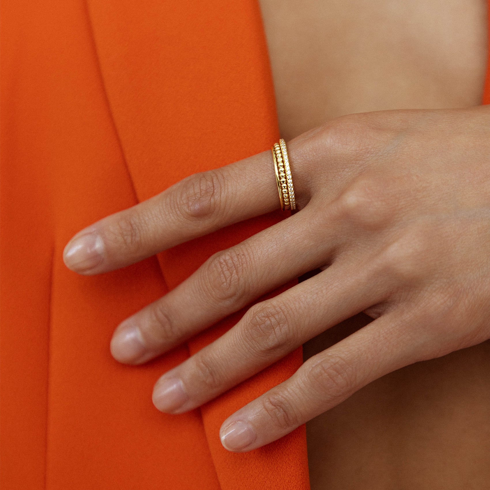 Aura Ring Set | Ring Set Set of 3 by Shashi – SHOP SHASHI