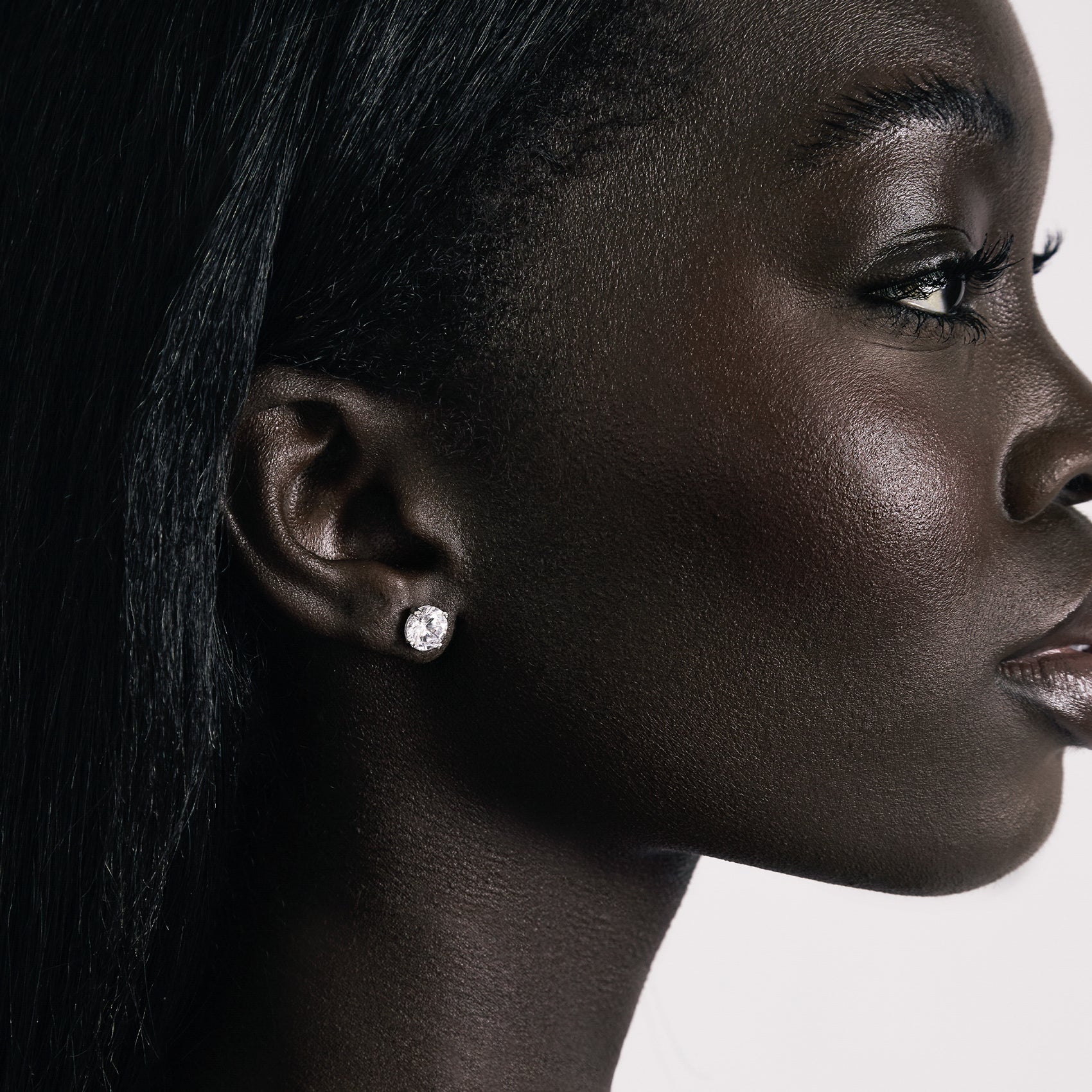 Caroline Stud | SHASHI Silver Stud Earring – SHOP SHASHI